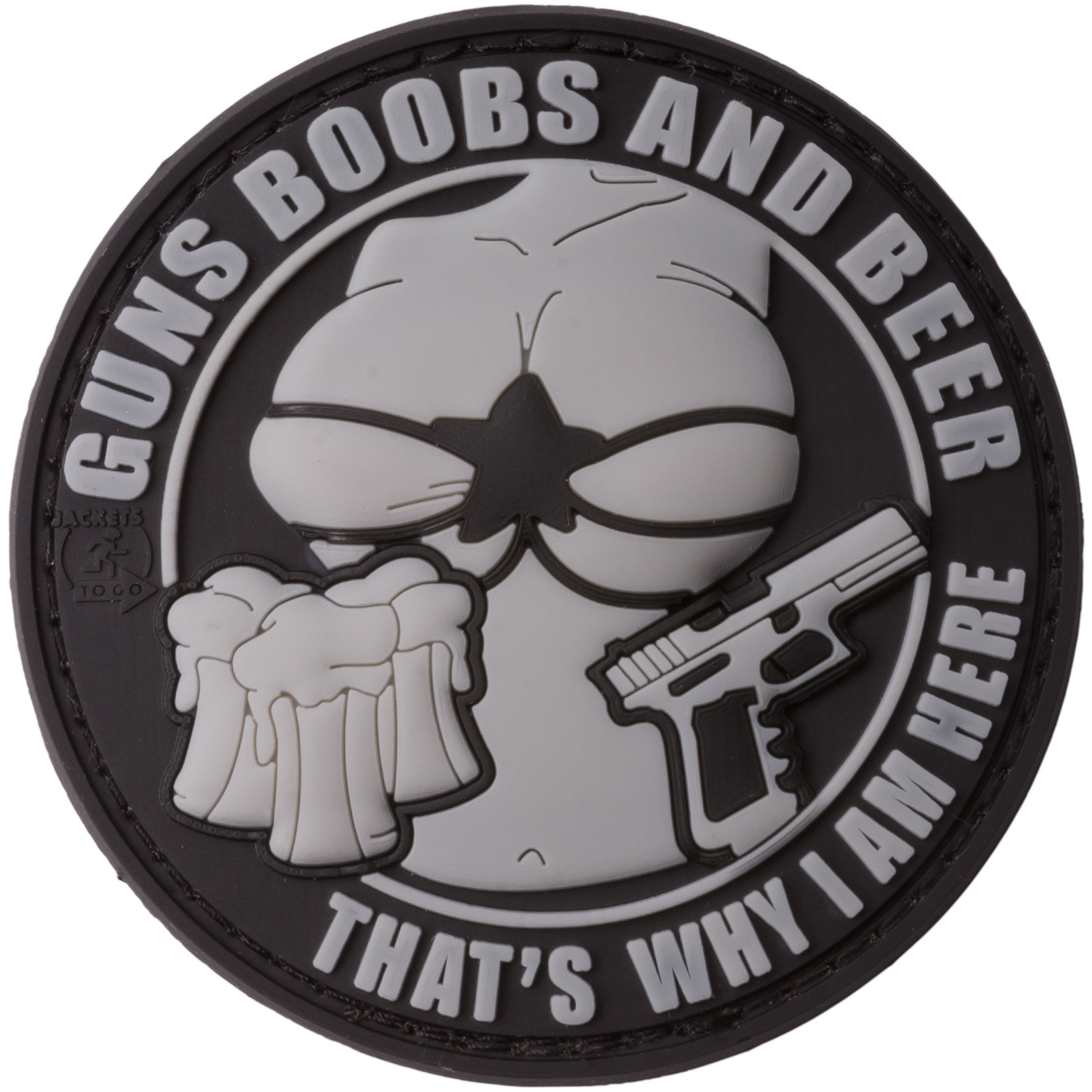 JTG 3D Patch Guns Boobs and Beer – ASMC Unlimited