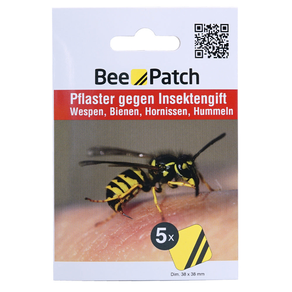 Bee Patch Bee and Wasp Plaster 5 Pieces – ASMC Unlimited