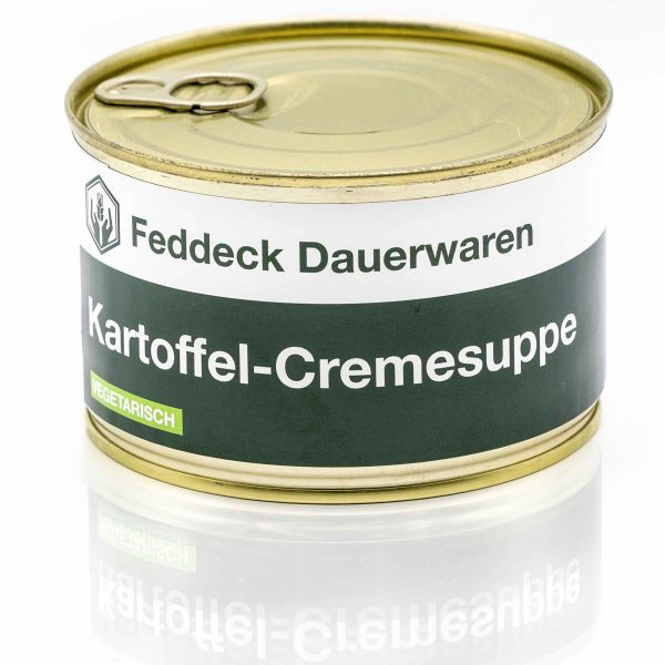 Ready-made meal Tin of cream of potato soup 400 ml – ASMC Unlimited