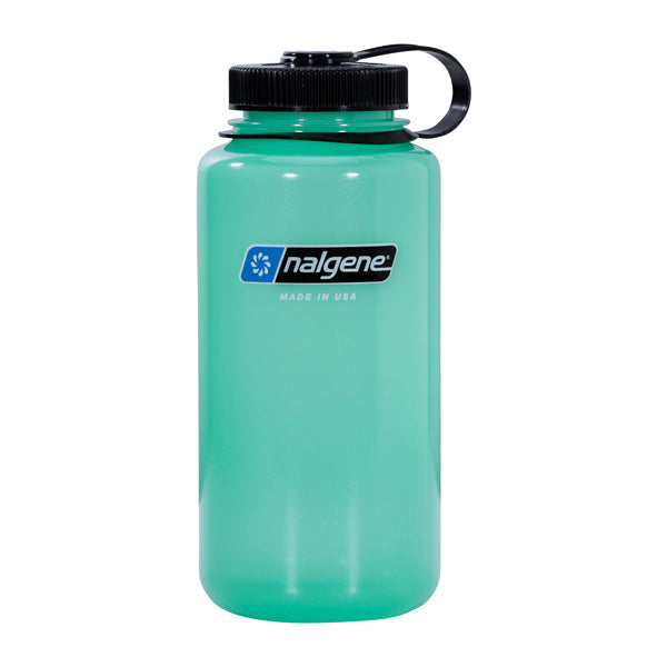 Nalgene drinking bottle wide neck Glow Sustain 1 L green – ASMC Unlimited