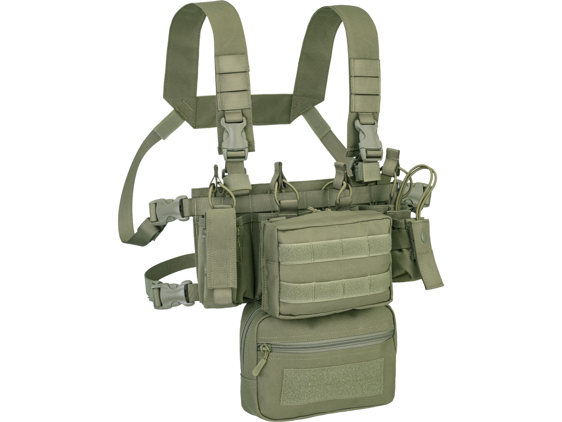 Chest Rig Combo Mini 900D Poly Molle – ASMC Unlimited