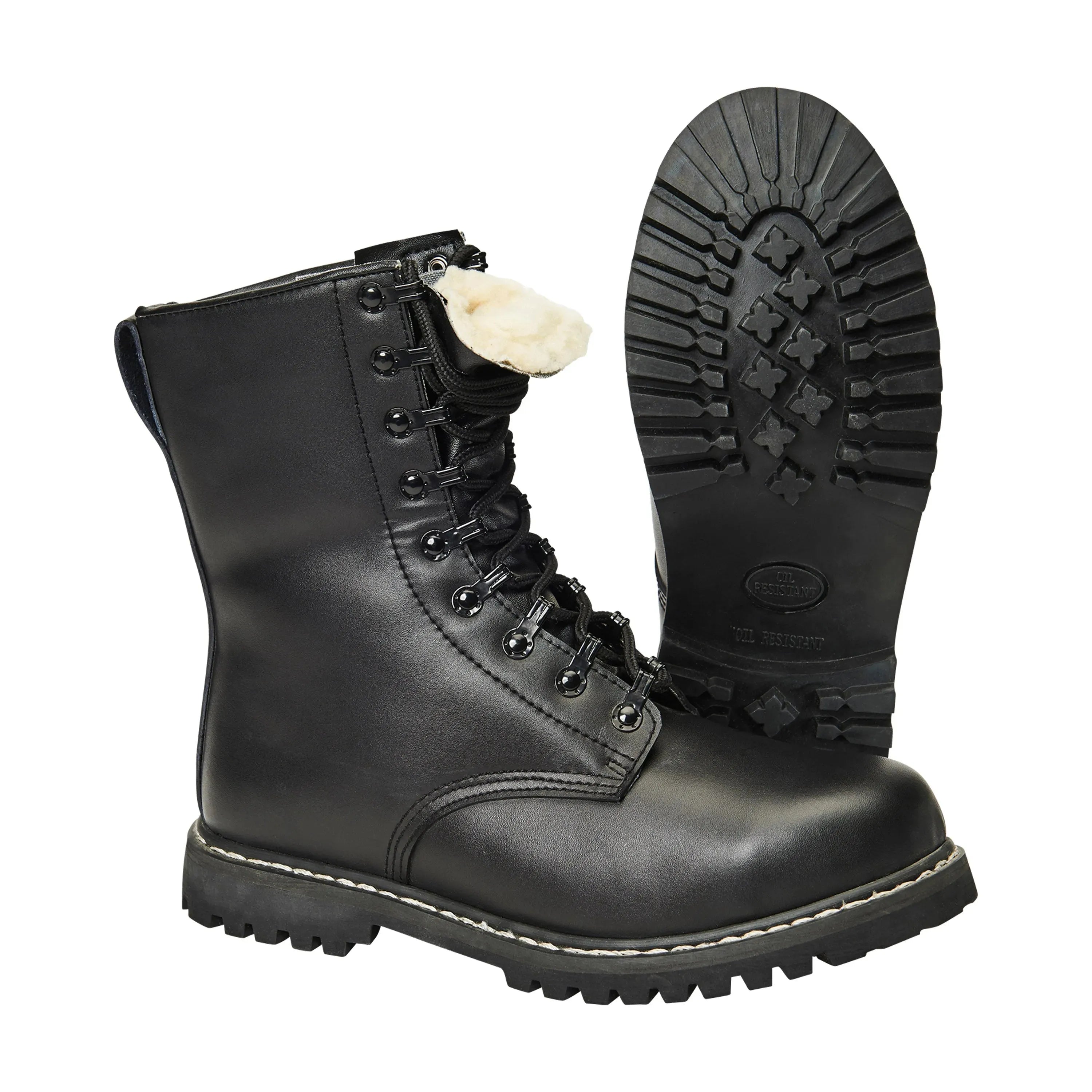 Springerstiefel mit Stahlkappe und Futter – ASMC Unlimited