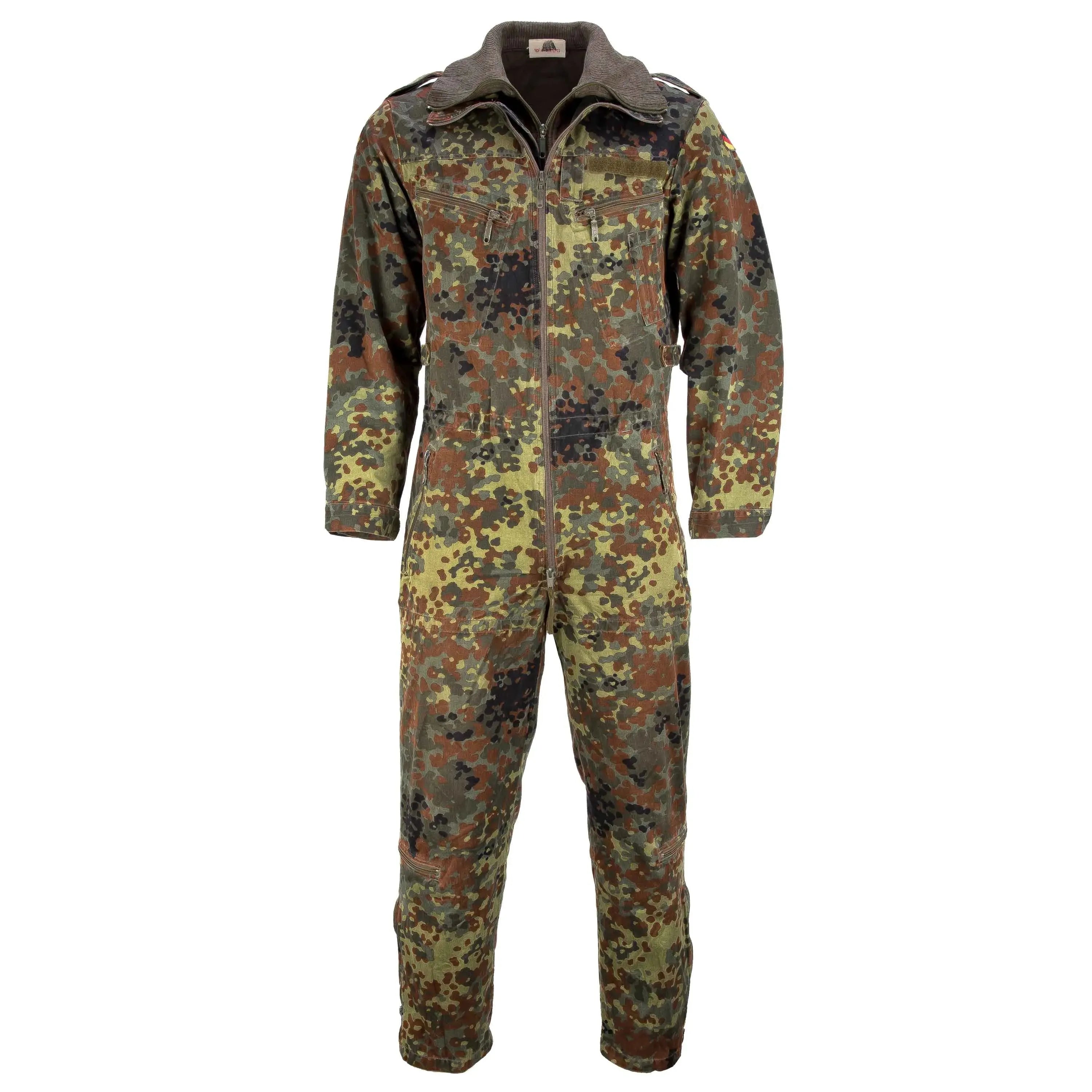 BW tank suit with lining flecktarn used – ASMC Unlimited