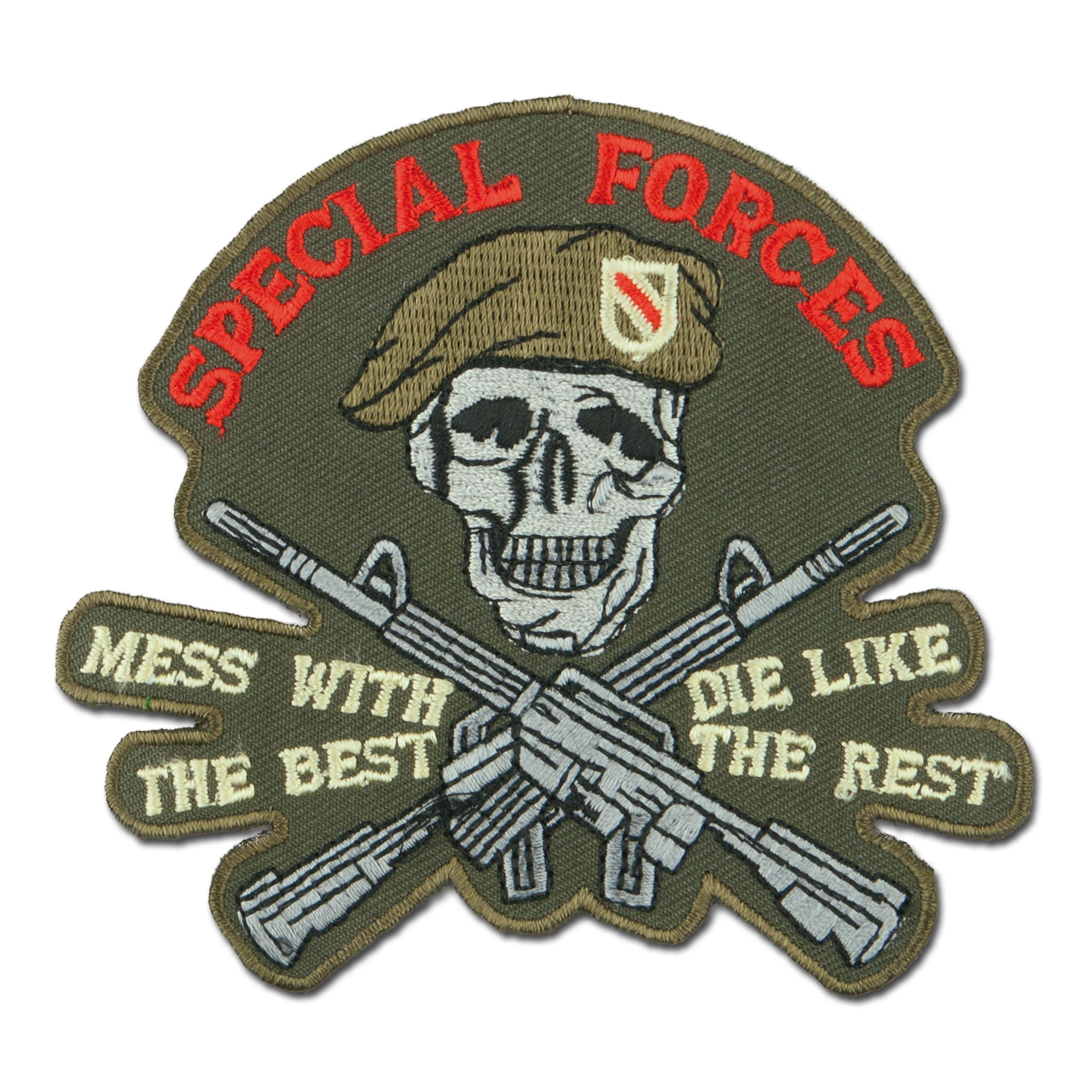 Abzeichen US Special Forces Skull-Rifles – ASMC Unlimited