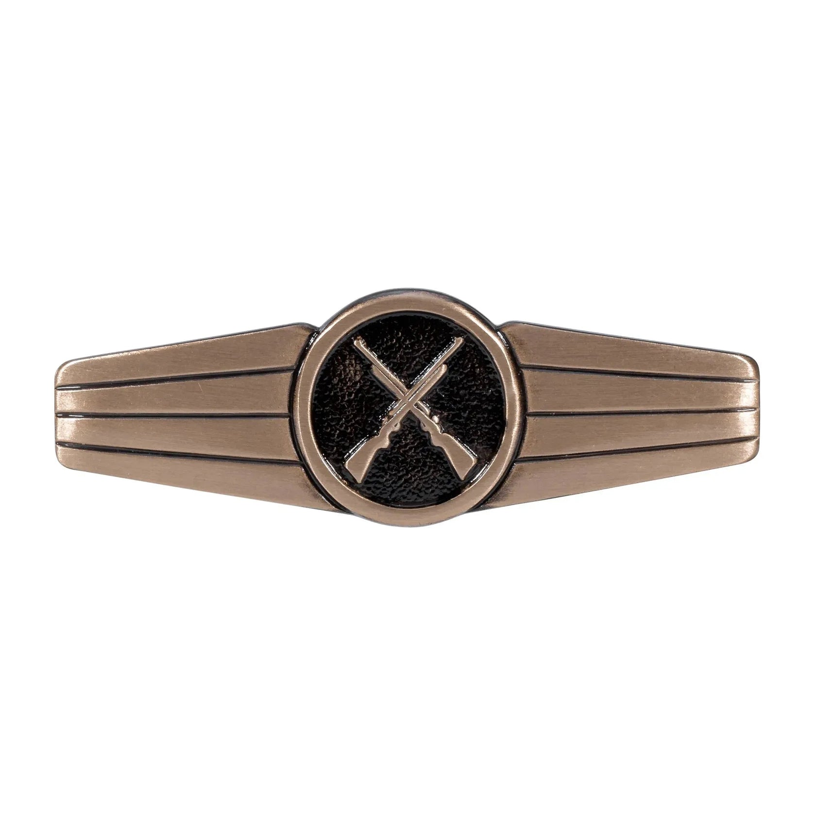 Badge BW security personnel metal – ASMC Unlimited