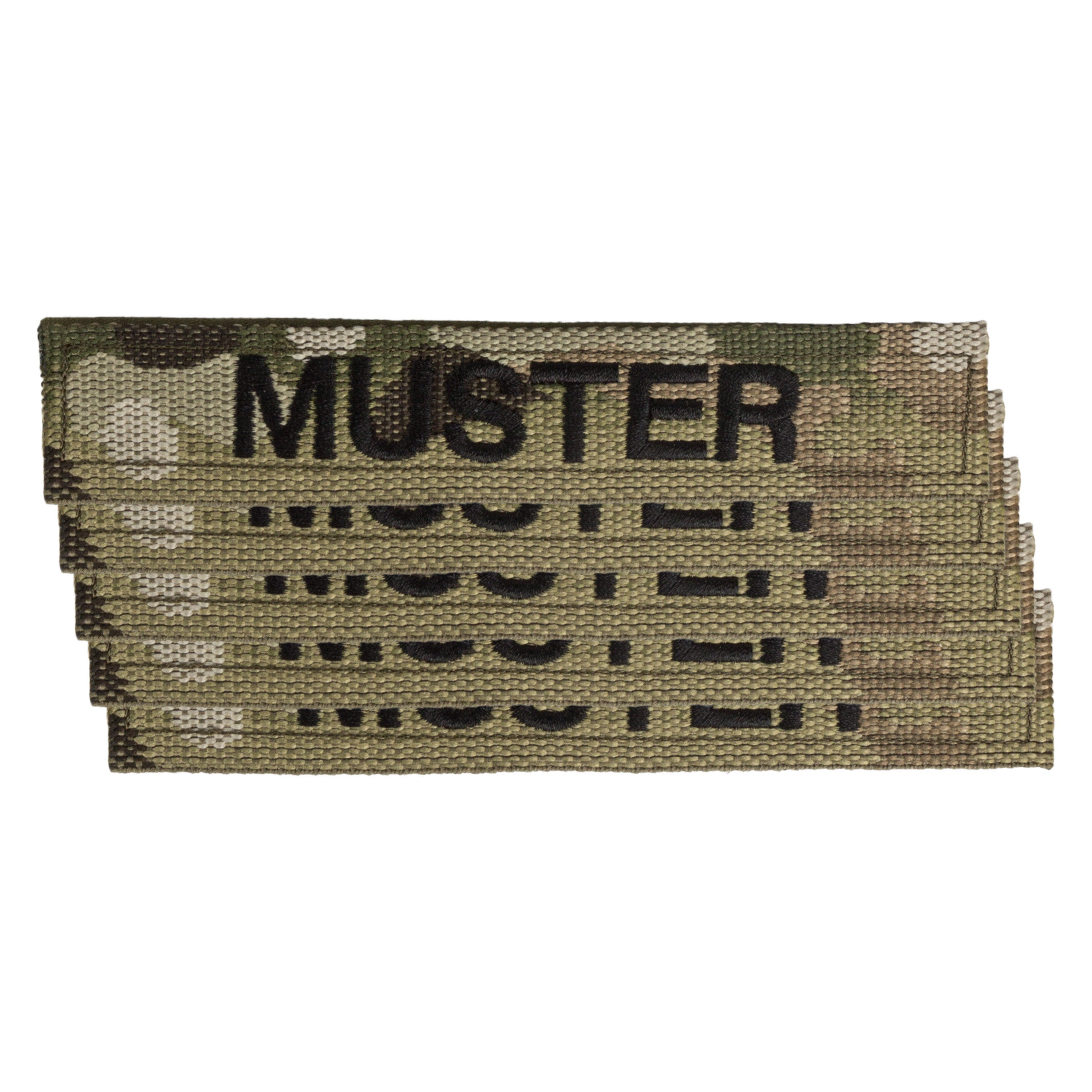 Name tapes set of 5 multicam – ASMC Unlimited