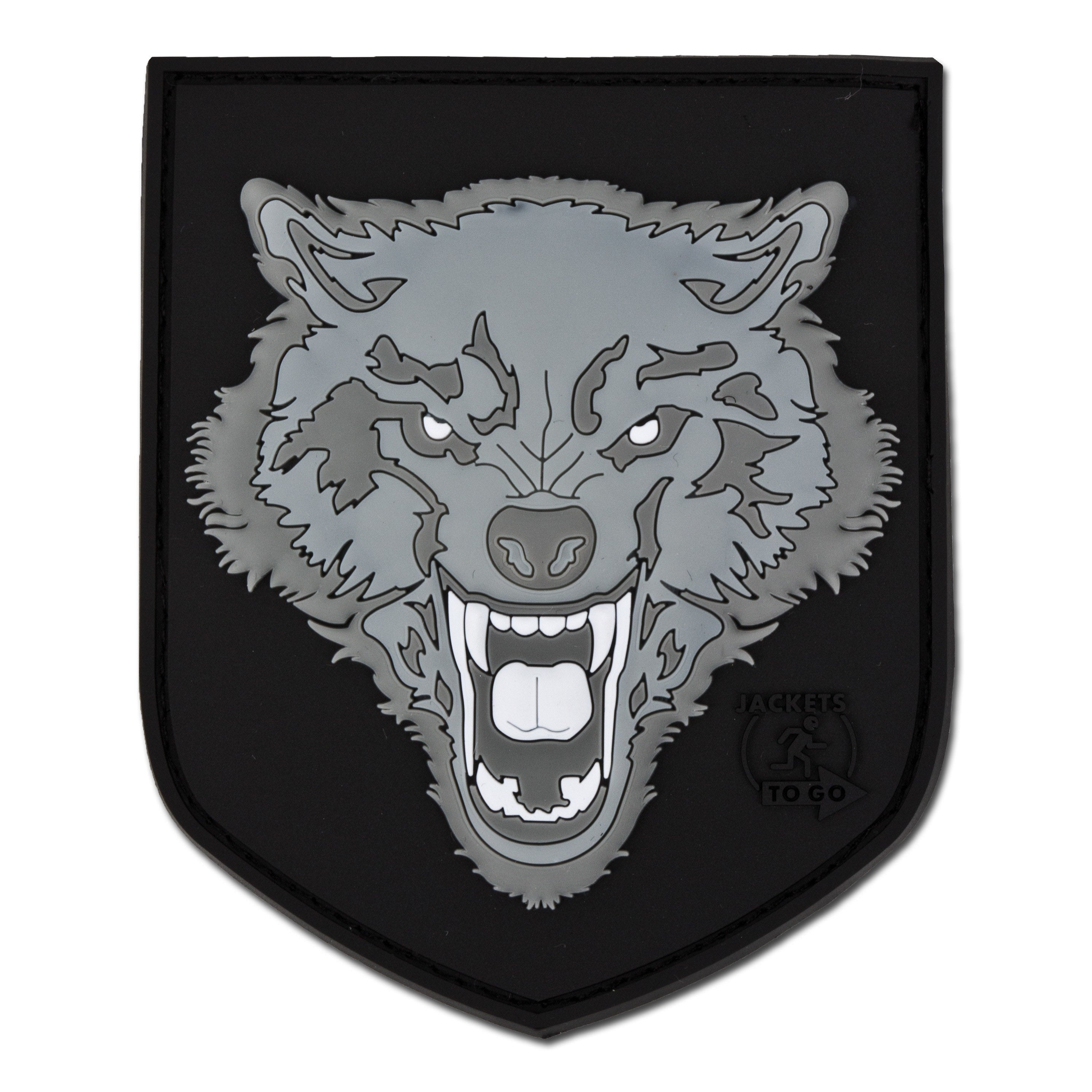3D Patch Wolf grey – ASMC Unlimited