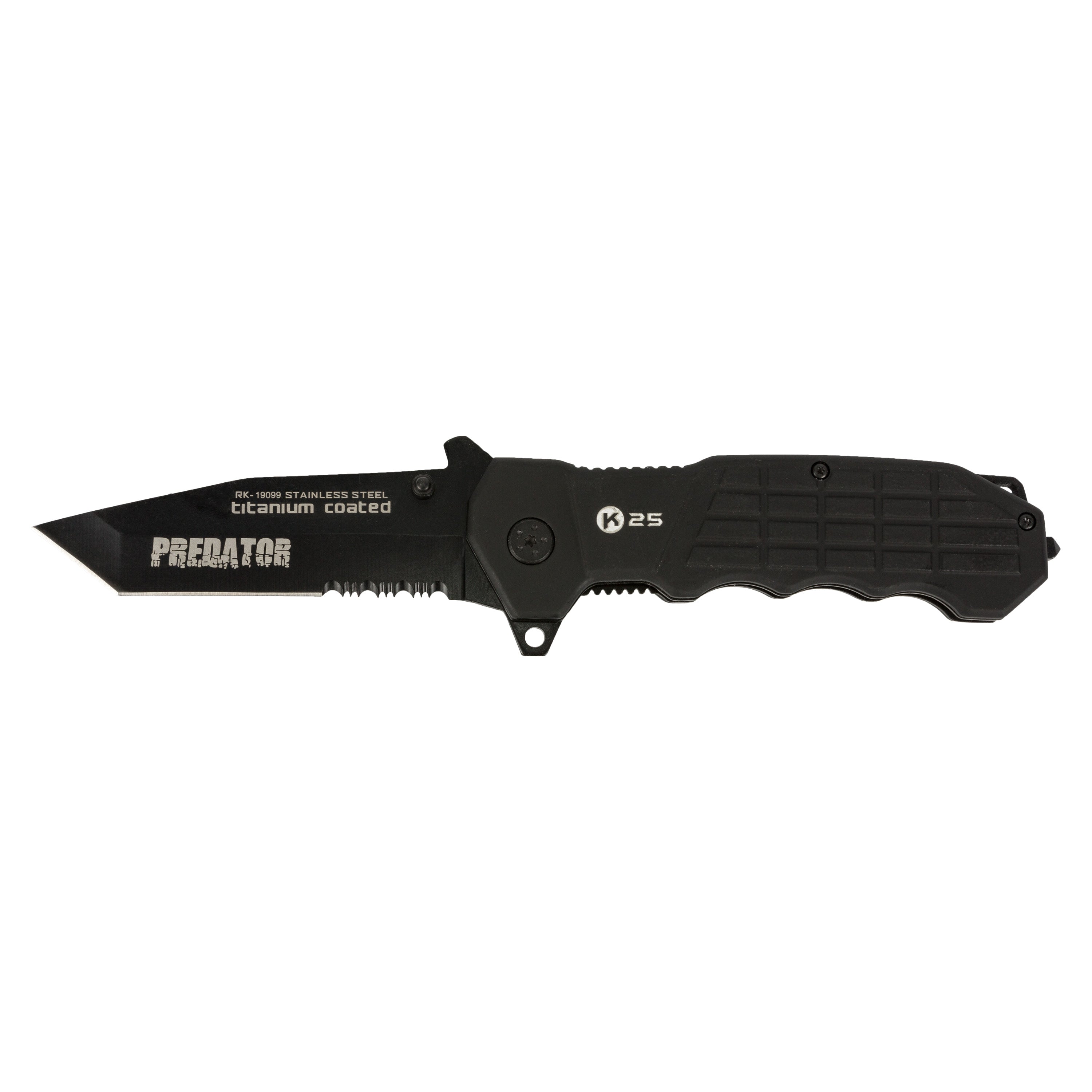 Pocket knife K25 Tactical Predator black – ASMC Unlimited