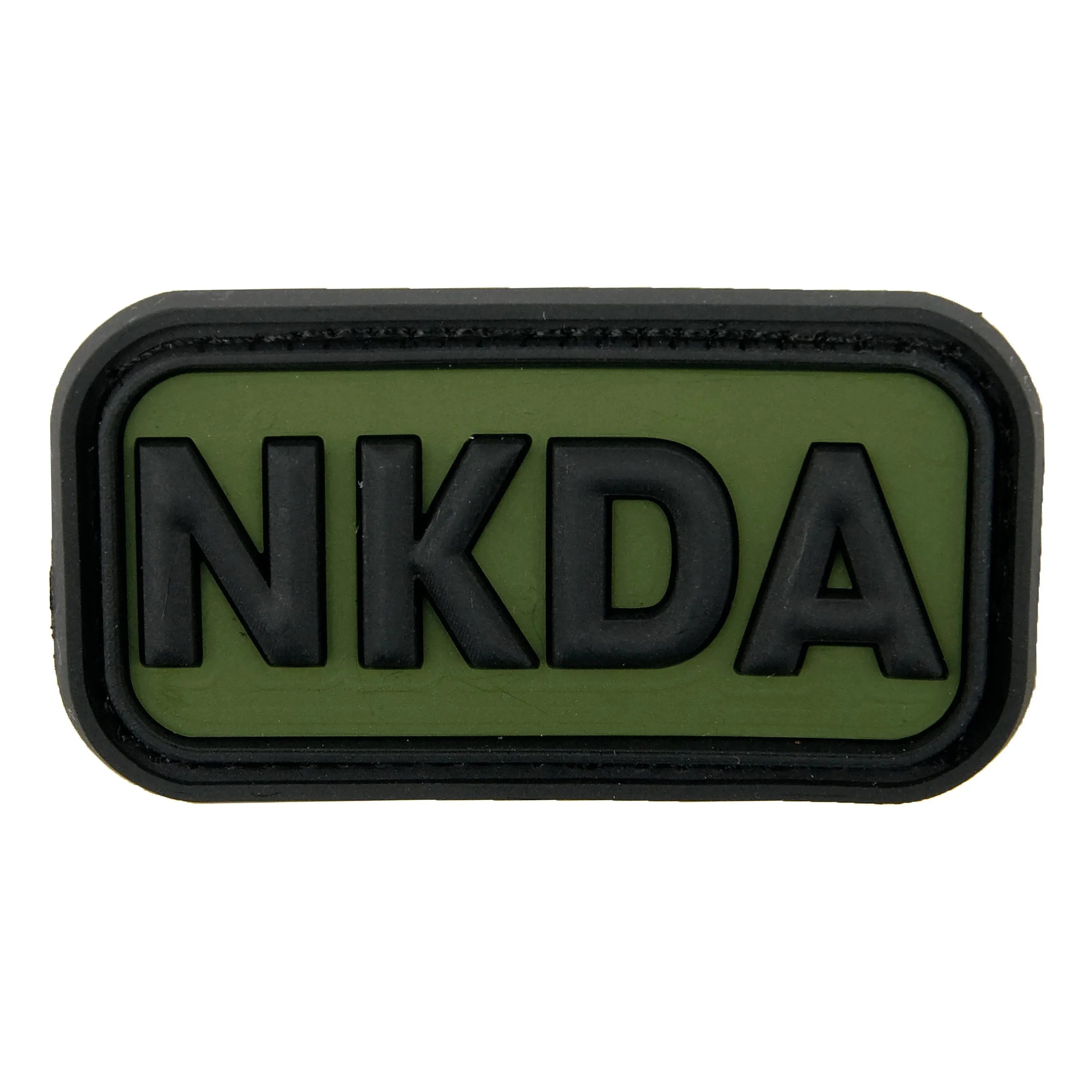 3D Patch NKDA No Known Drug Allergies black-olive – ASMC Unlimited