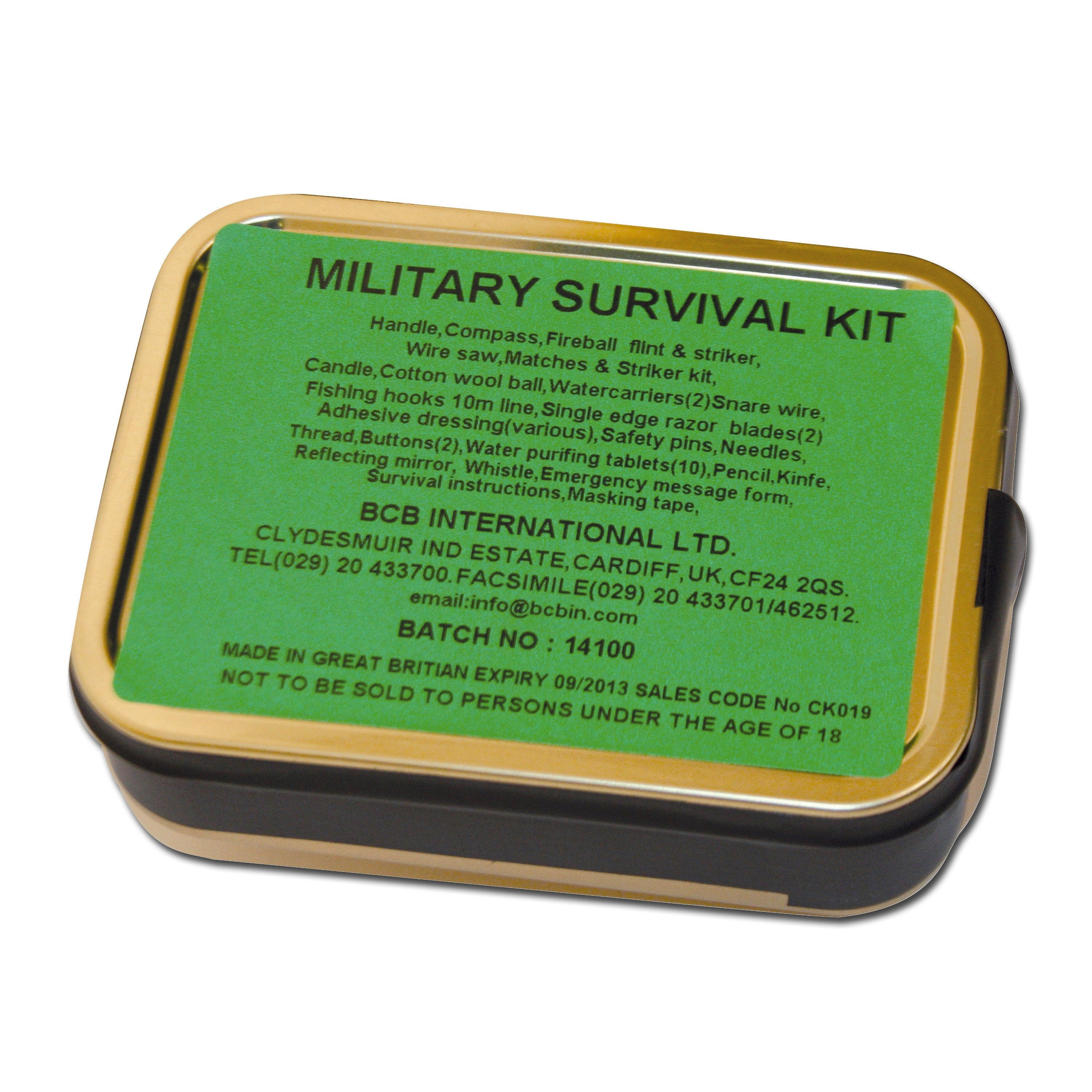 BCB Military Survival Kit – ASMC Unlimited