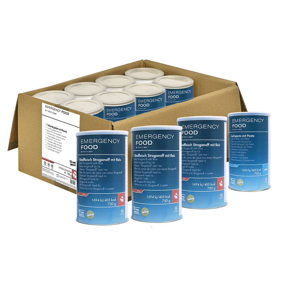 Emergency package 1 person 30 days meat – ASMC Unlimited