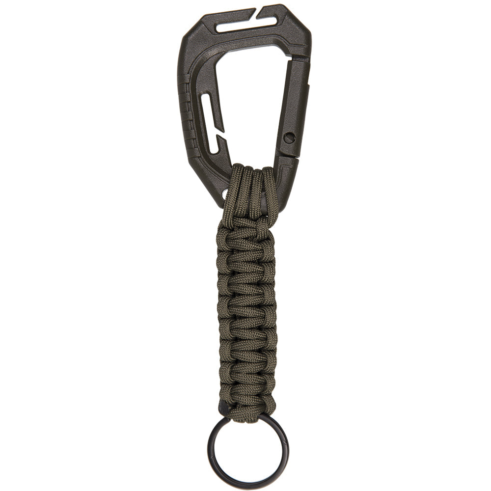 Keyring parachute cord with carabiner – ASMC Unlimited