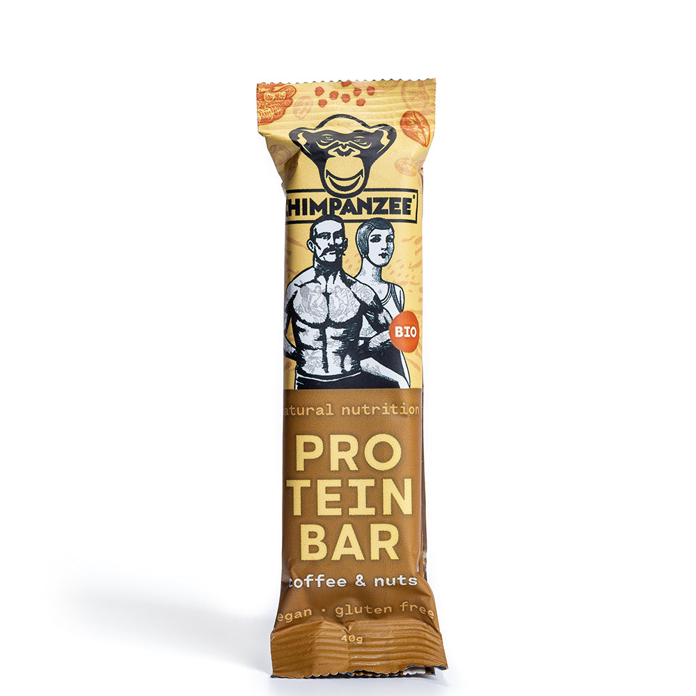 Riegel Bio Protein Bar Kaffee Nüsse – ASMC Unlimited