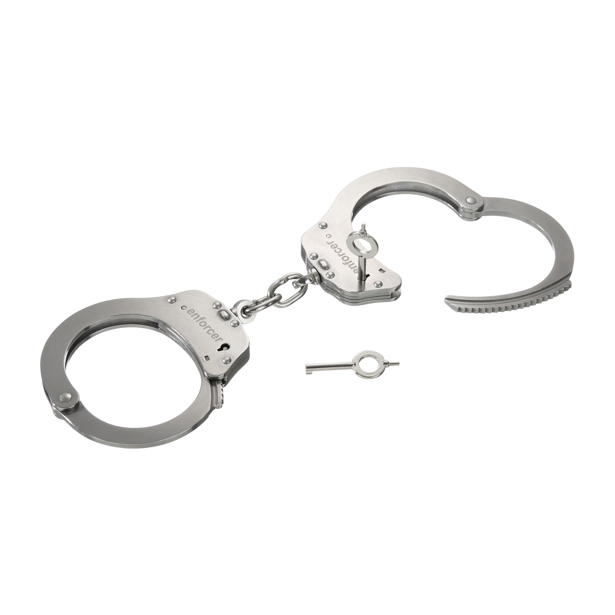 Oversized handcuffs with stainless steel chain – ASMC Unlimited